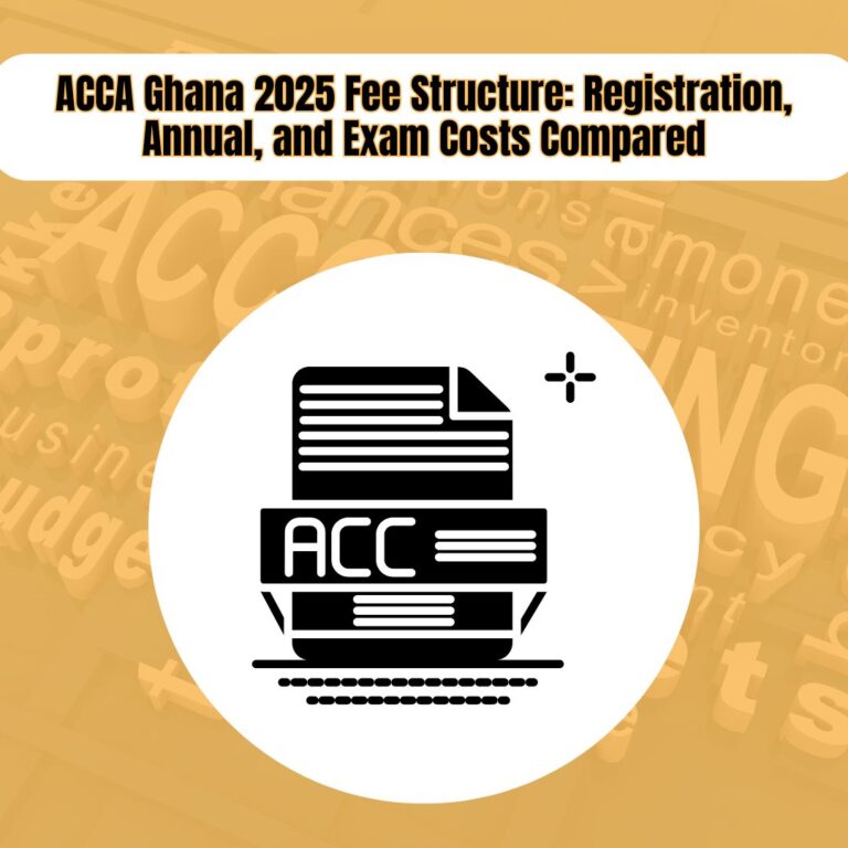 ACCA Ghana 2025: Registration, Annual & Exam Fees Guide